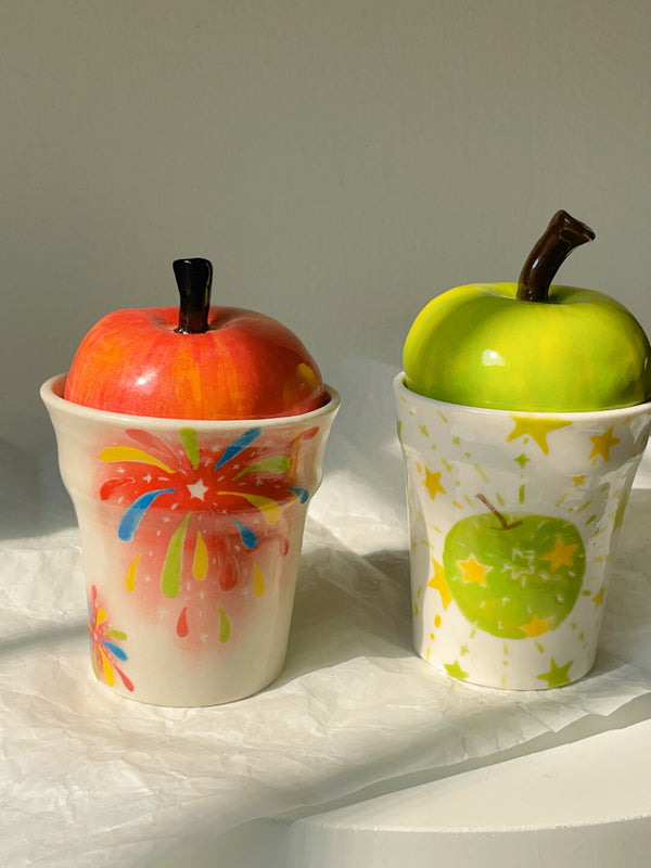 Apple Ceramic Cup | Household products | Three Fleas