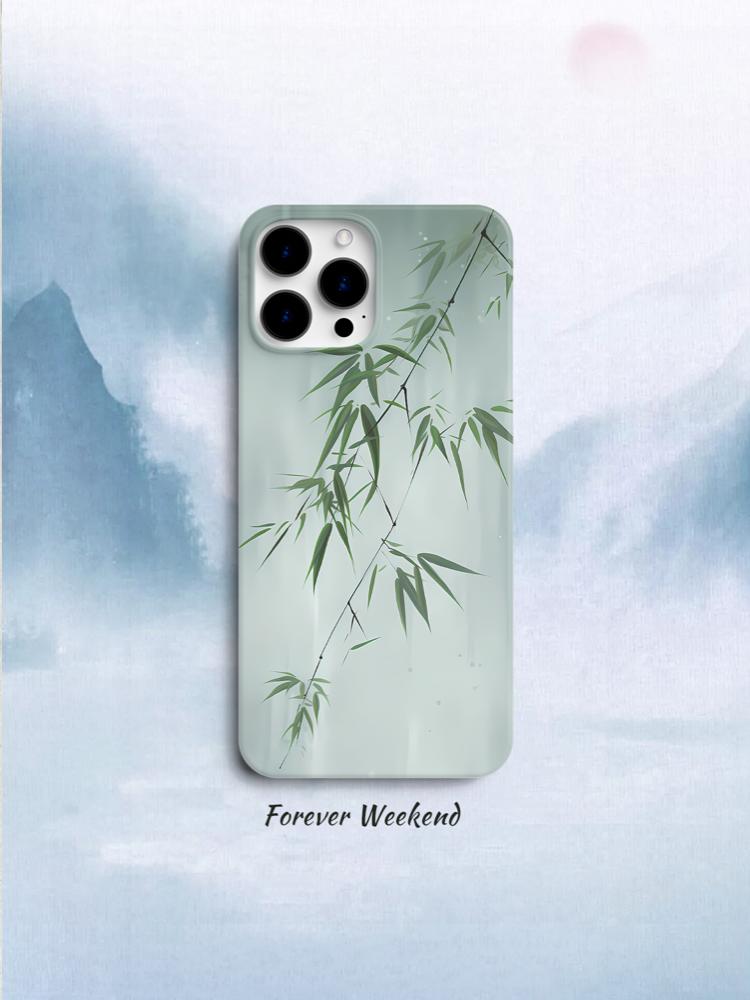 Bamboo Hanging Printed Phone Case | iPhone Accessories | Three Fleas