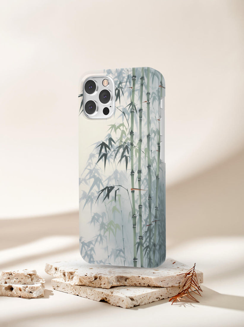Bamboo Shadow Printed Phone Case | iPhone Accessories | Three Fleas
