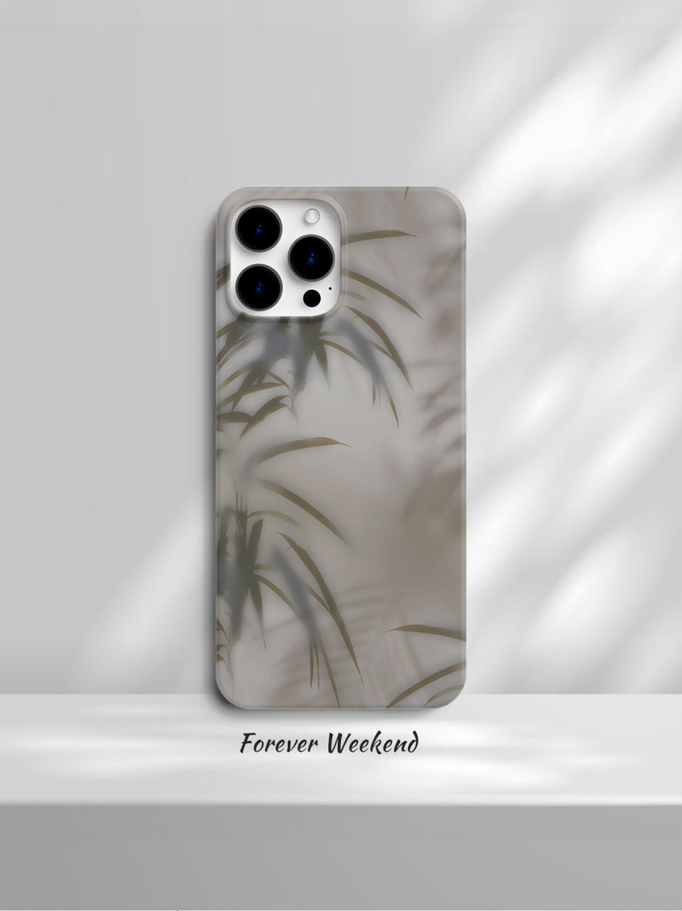 Bamboo Shadow Printed Phone Case | iPhone Accessories | Three Fleas