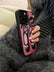 Black Pink Ballet Shoes Printed Phone Case | iPhone Accessories | Three ...
