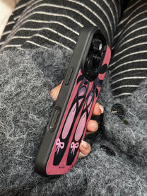 Black Pink Ballet Shoes Printed Phone Case | iPhone Accessories | Three ...