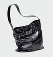 Black Strap Shoulder Bag | Bag | Three Fleas