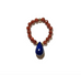 Blue Lazurite Faceted Teardrop Beaded Ring | Jewelry | Three Fleas