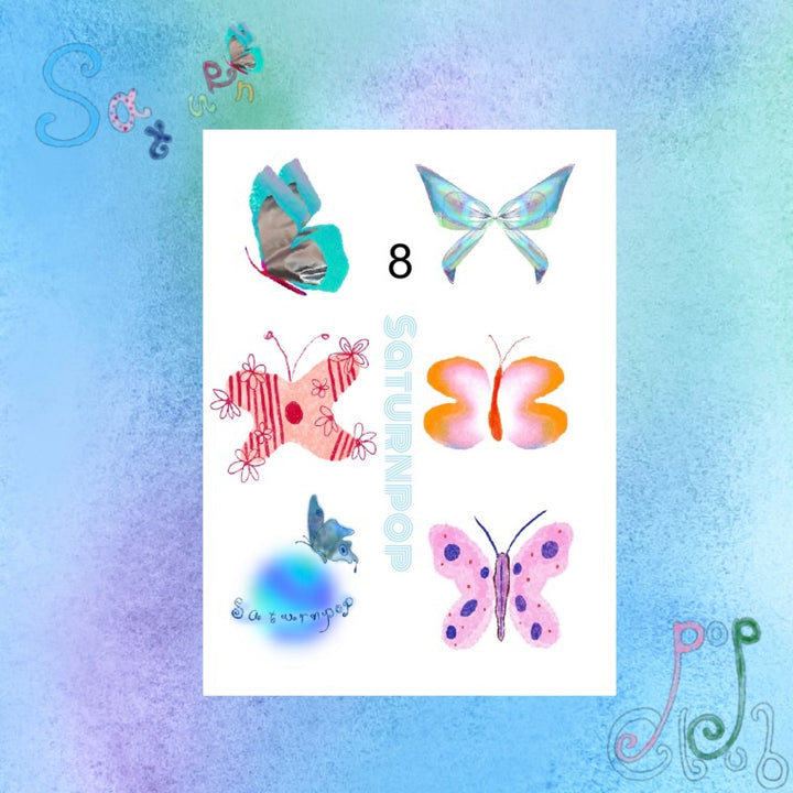 Tattoo Sticker | Three Fleas