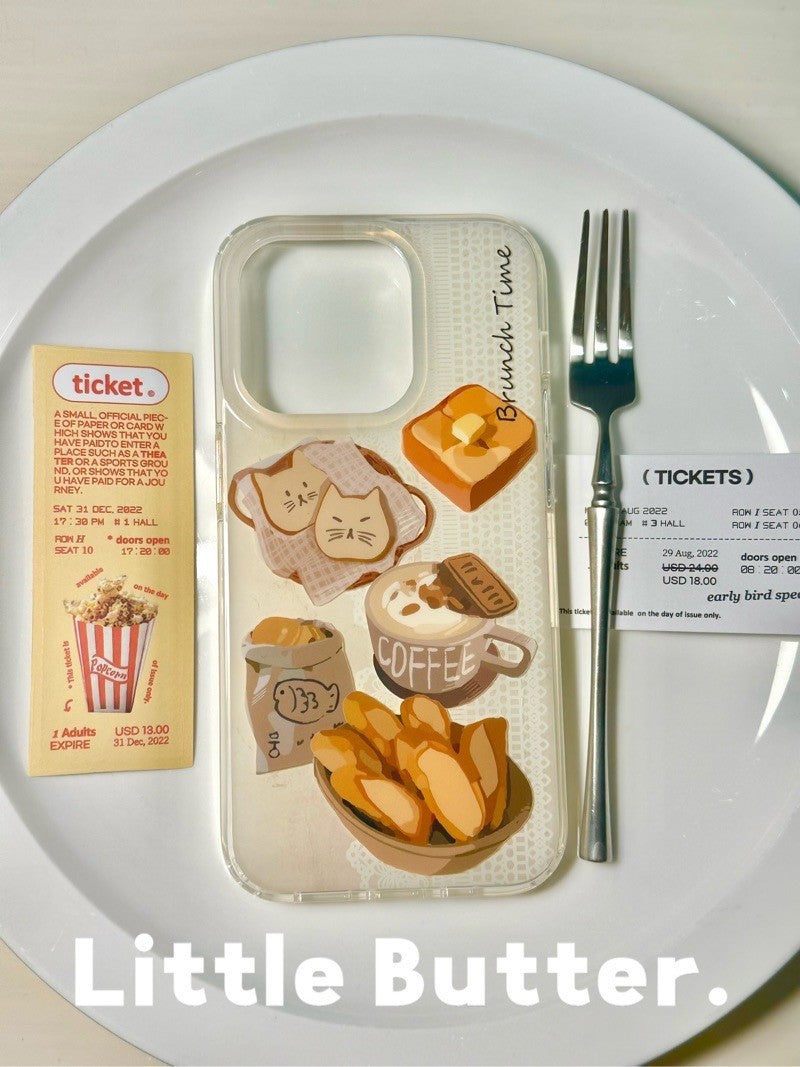 「Original」Cat Toast Printed Phone Case | iPhone Accessories | Three Fleas