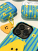 Cheese Printed Striped Phone Case | iPhone Accessories | Three Fleas