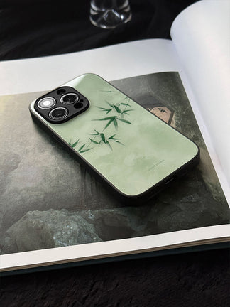 「Chinoiserie」Bamboo Printed Phone Case | Phone Case | Three Fleas