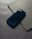「Chinoiserie」Deep Blue Calligraphy Phone Case | Phone Case | Three Fleas