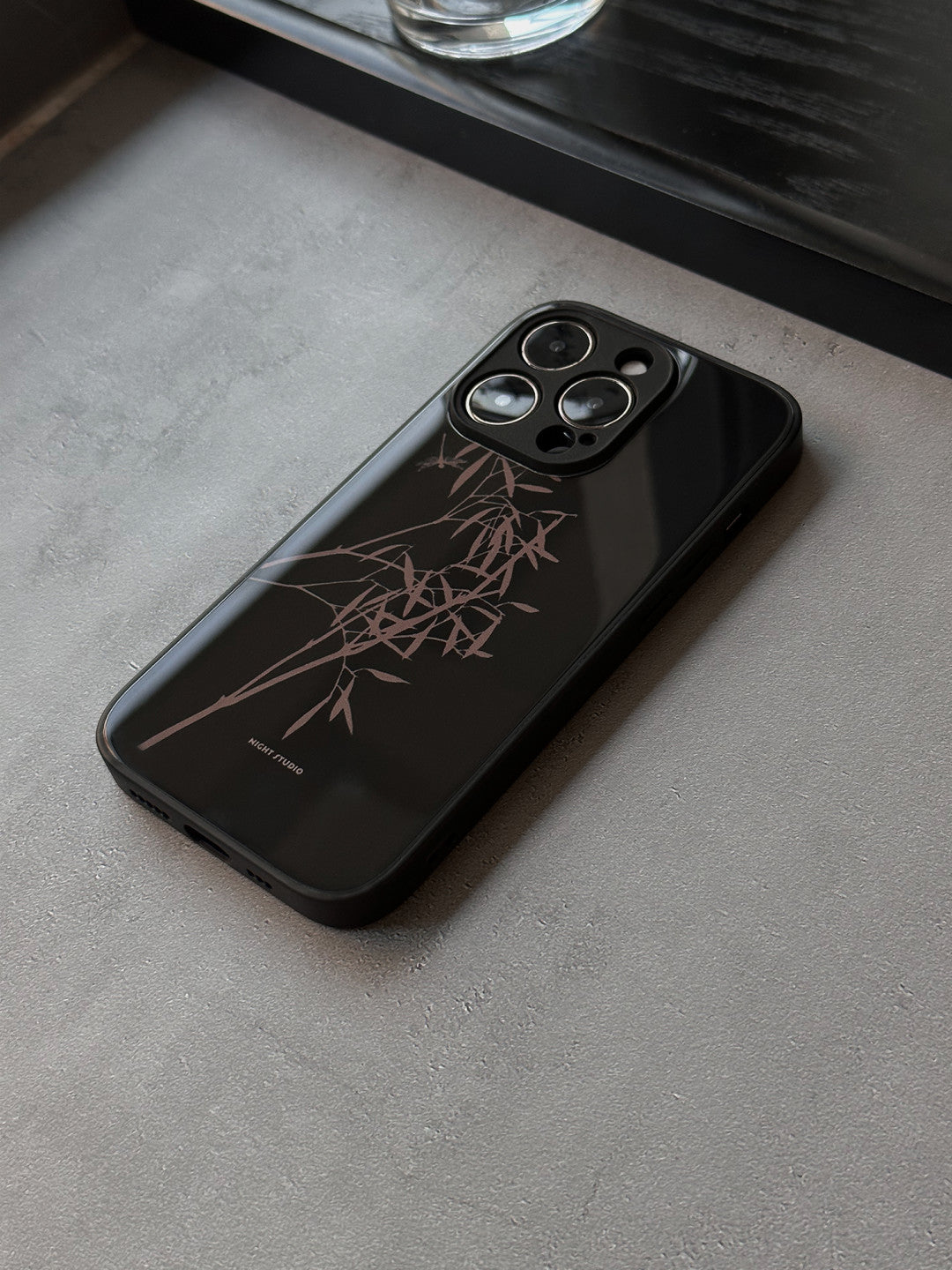 「Chinoiserie」Midnight Bamboo Phone Case | Phone Case | Three Fleas