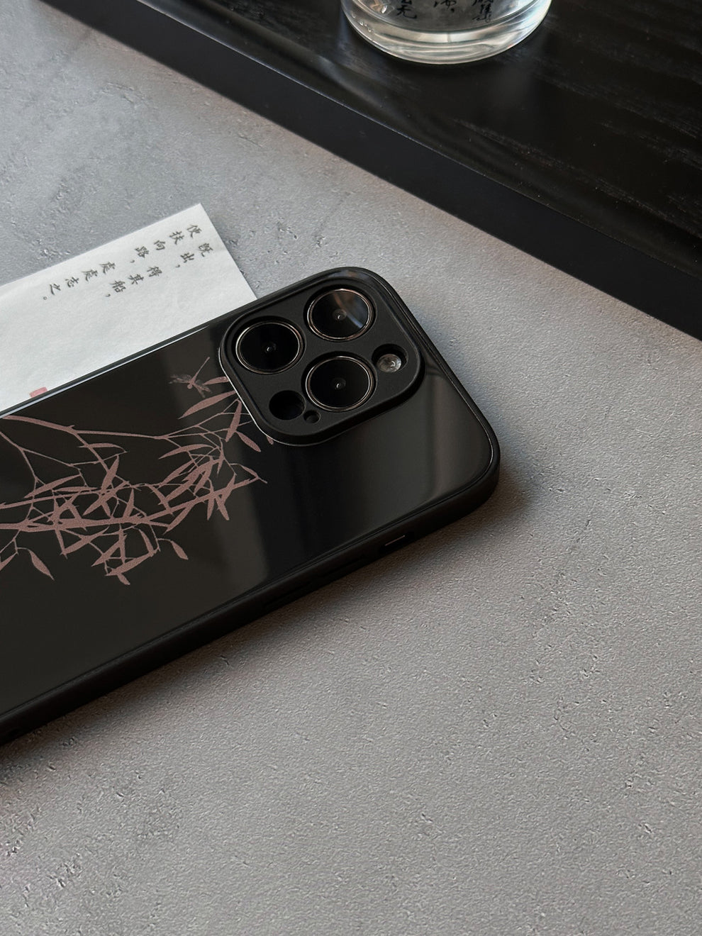 「Chinoiserie」Midnight Bamboo Phone Case | Phone Case | Three Fleas