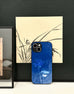 「Chinoiserie」 Summer Lotus Printed Blue Phone Case | Phone Case | Three ...