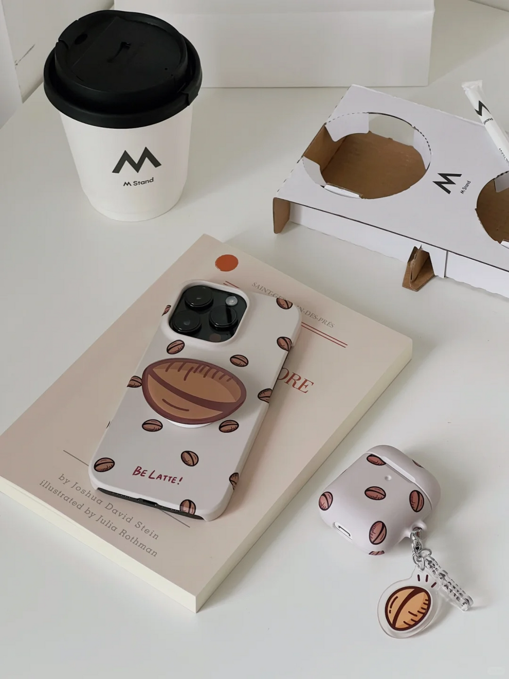 Coffee Beans Printed Phone Case | iPhone Accessories | Three Fleas