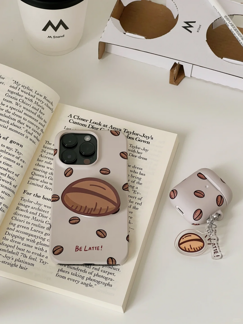 Coffee Beans Printed Phone Case | iPhone Accessories | Three Fleas