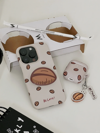 Coffee Beans Printed Phone Case | iPhone Accessories | Three Fleas