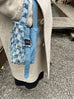Color Block Denim Bucket Bag | Bag | Three Fleas