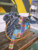Color Block Denim Bucket Bag | Bag | Three Fleas