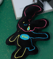 Crying Pink Rabbit Pendant | Home Decor | Three Fleas