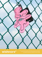 Crying Pink Rabbit Pendant | Home Decor | Three Fleas