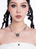Dreamcore Butterfly Pendant Pearl Necklace | Jewelry | Three Fleas