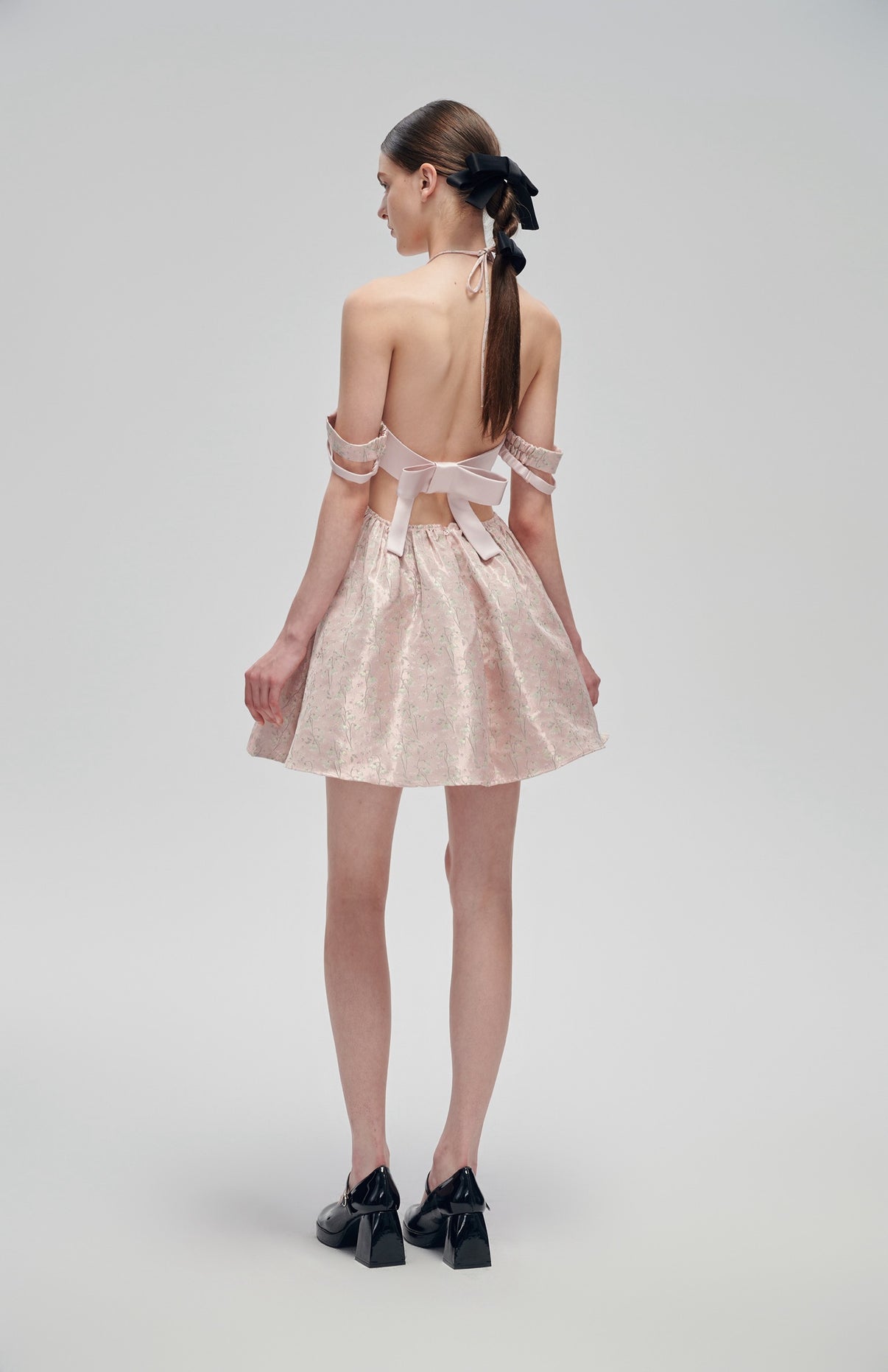 Floral Bow Mini Dress | Dress | Three Fleas