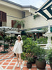 Floral Floppy Ruffle Bucket Hat | Hat | Three Fleas