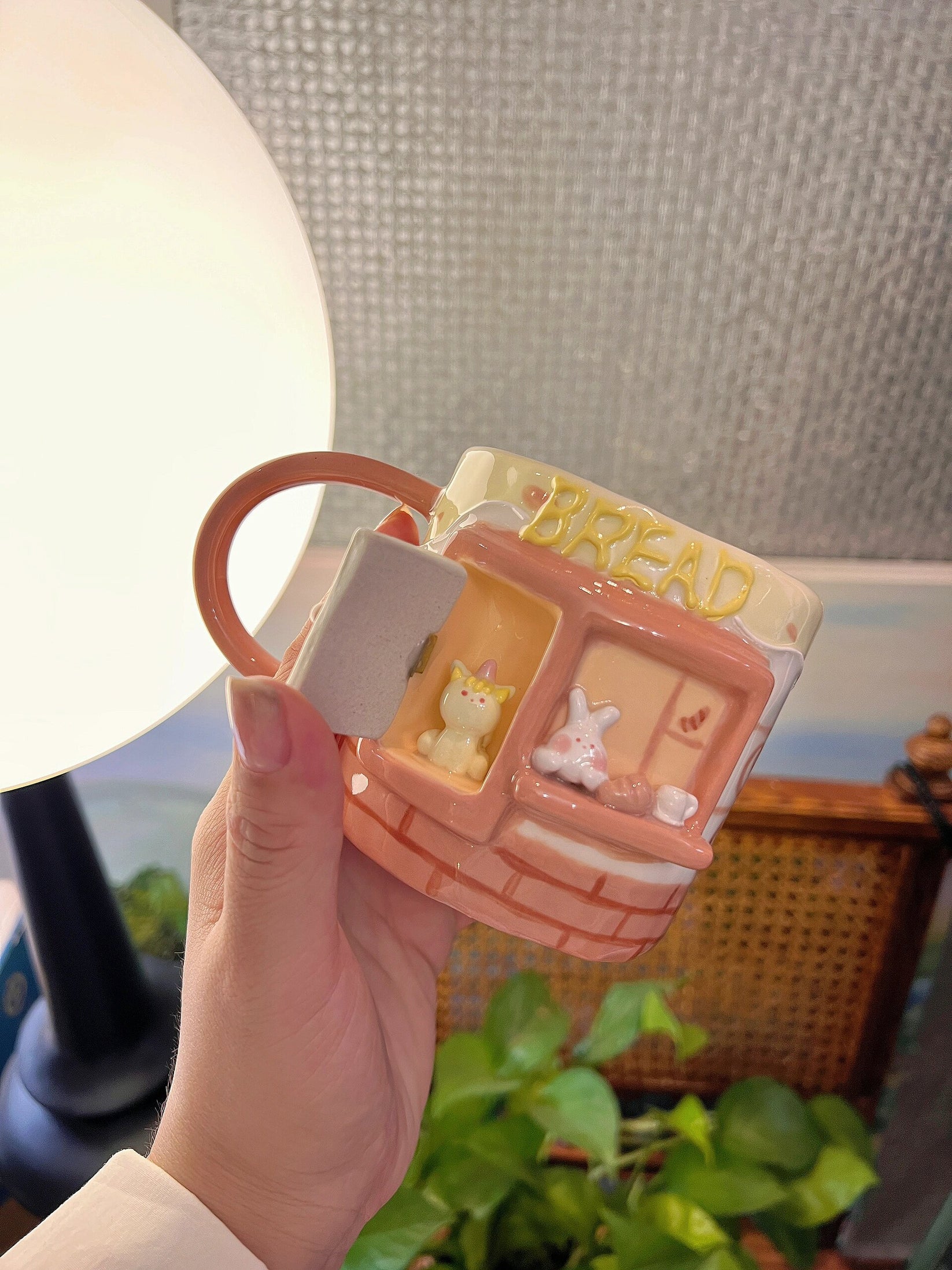 Handmade Cat Bakery Ceramic Cup | Cup | Three Fleas