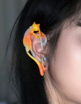 Handmade Heart Cat Ear Cuff | Jewelry | Three Fleas