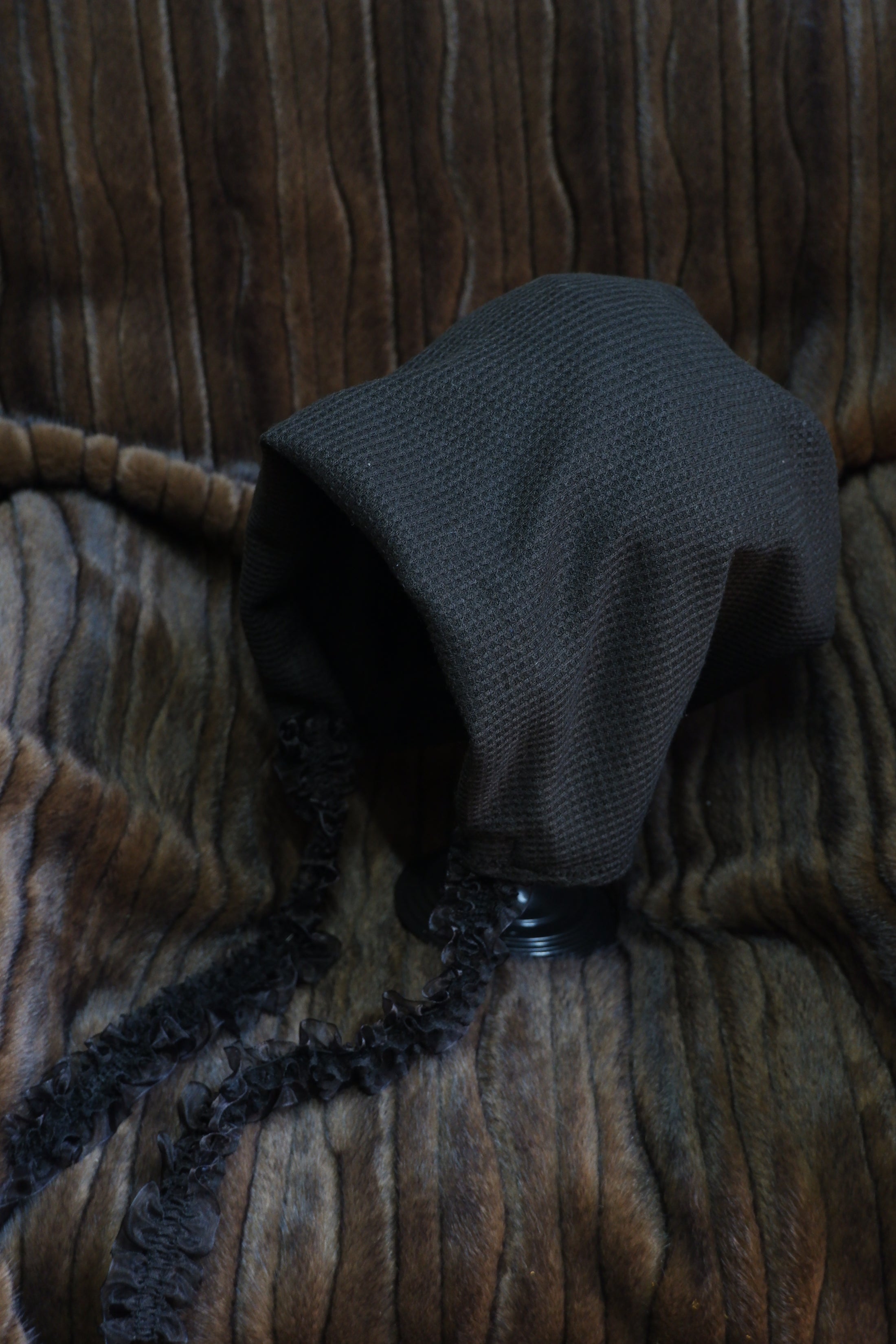 Handmade Lace Twin Ponytail Beanie | Fashion | Three Fleas