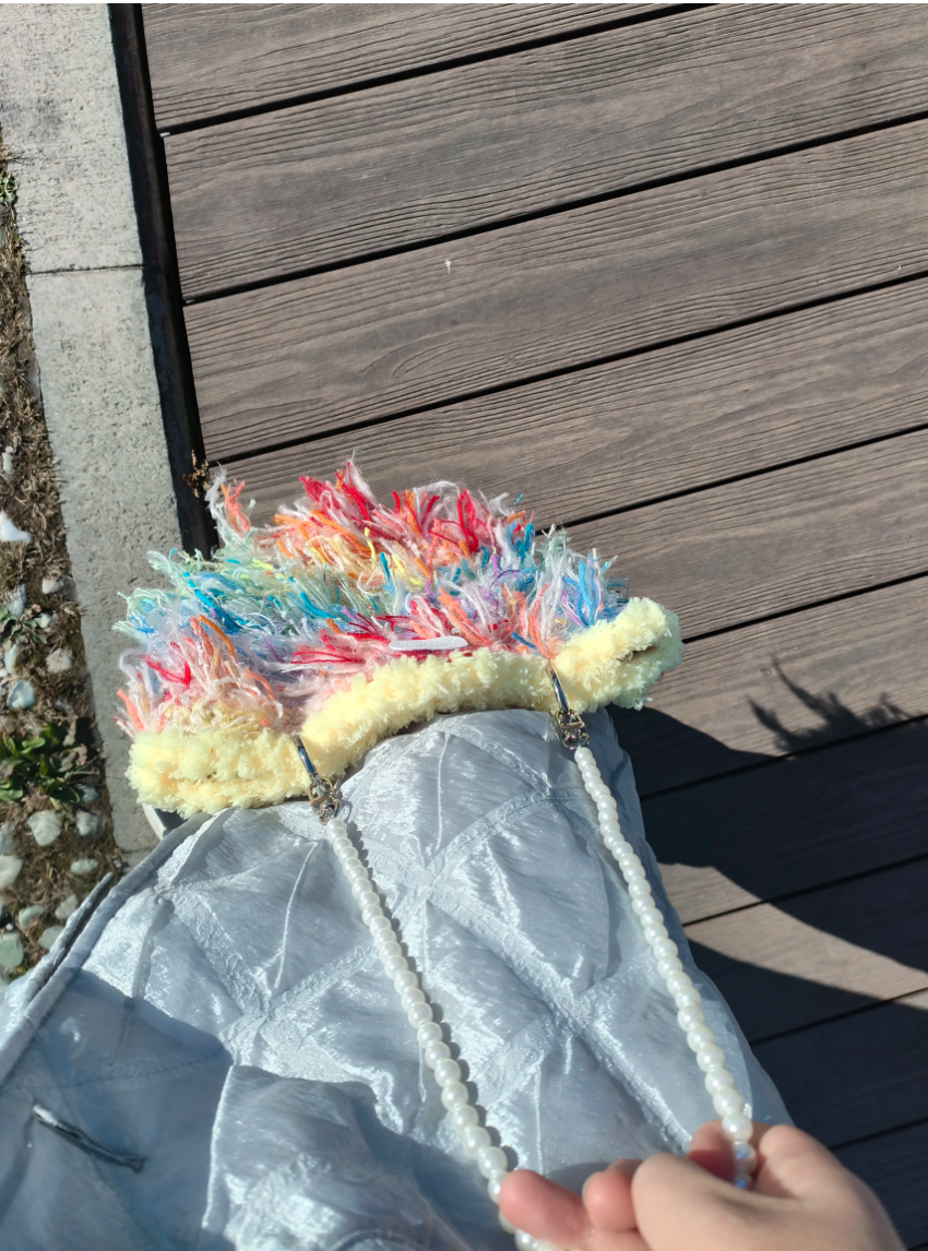 Handwoven Rainbow Bag | Bag | Three Fleas