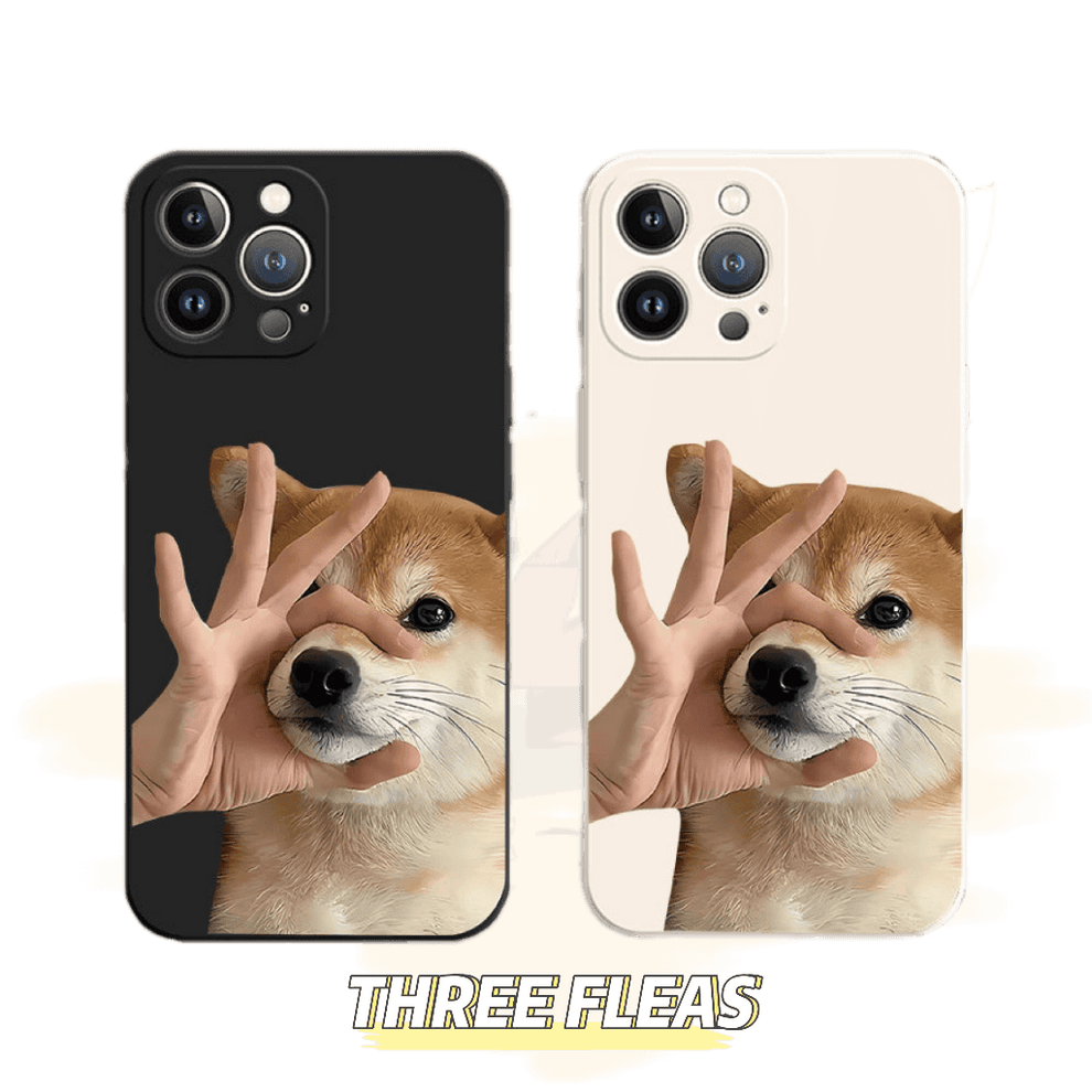[ Meme Case ] Shut Up Dog Phone Case | Phone Case | Three Fleas