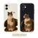 [ Meme Case ] Standing Cat Phone Case For Couple | Phone Case | Three Fleas