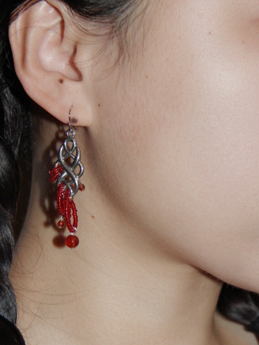 Iron and Blood Earrings | Jewelry | Three Fleas