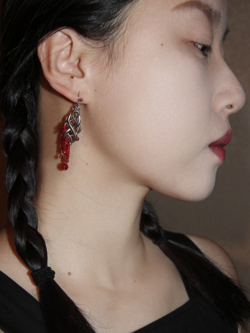 Iron and Blood Earrings | Jewelry | Three Fleas