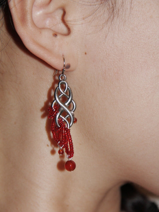Iron and Blood Earrings | Jewelry | Three Fleas