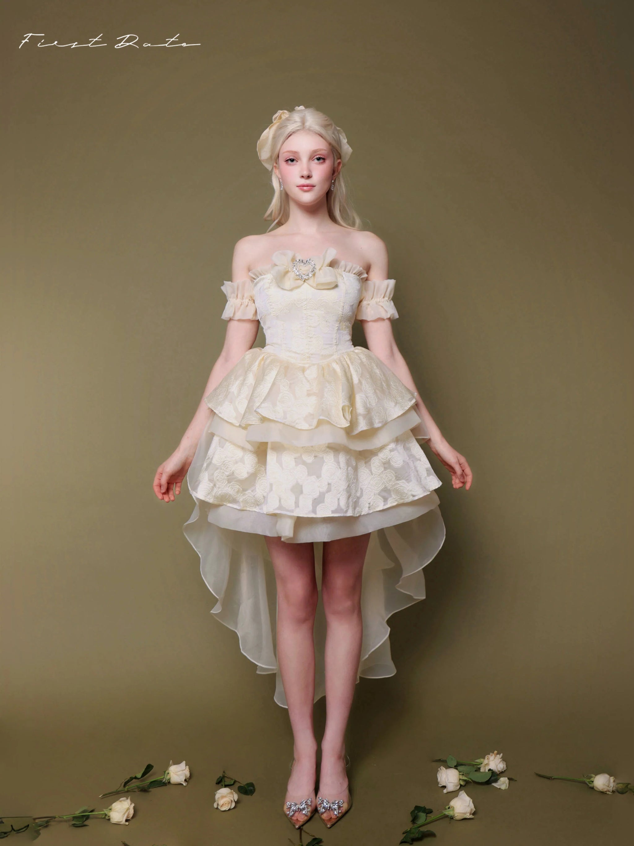 Isabella Lace-Up Back Princess Gown | Dress | Three Fleas