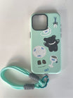 Mint Bear Printed Phone Case | iPhone Accessories | Three Fleas