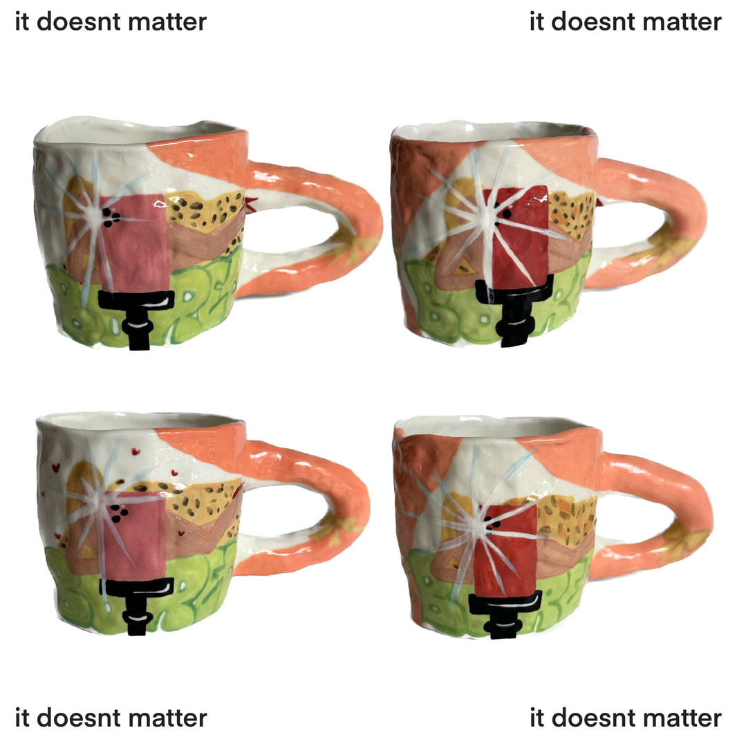 Ceramic Cups/Plates | Three Fleas