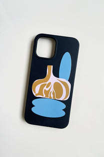 Embossed Abstract Vase Degradable Phone Case | iPhone Case | Three Fleas