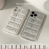 Cartoon Doodle Phone Case | iPhone Case | Three Fleas