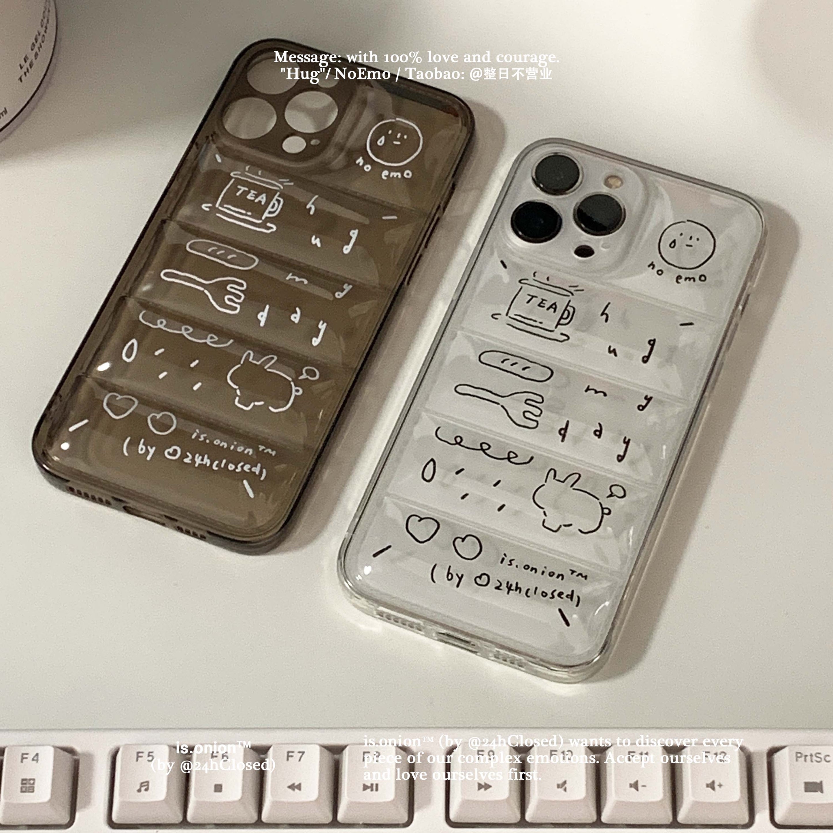 Cartoon Doodle Phone Case | iPhone Case | Three Fleas