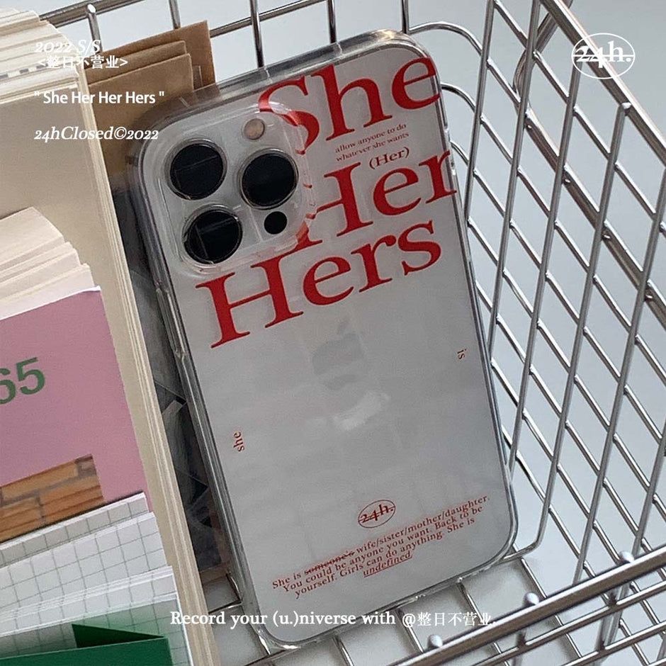 24hClosed Phone Case | Independent Brands | Three Fleas