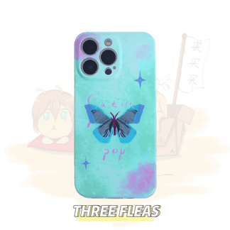 「Original」Blooming blue butterfly IMD phone case | iPhone Case | Three ...