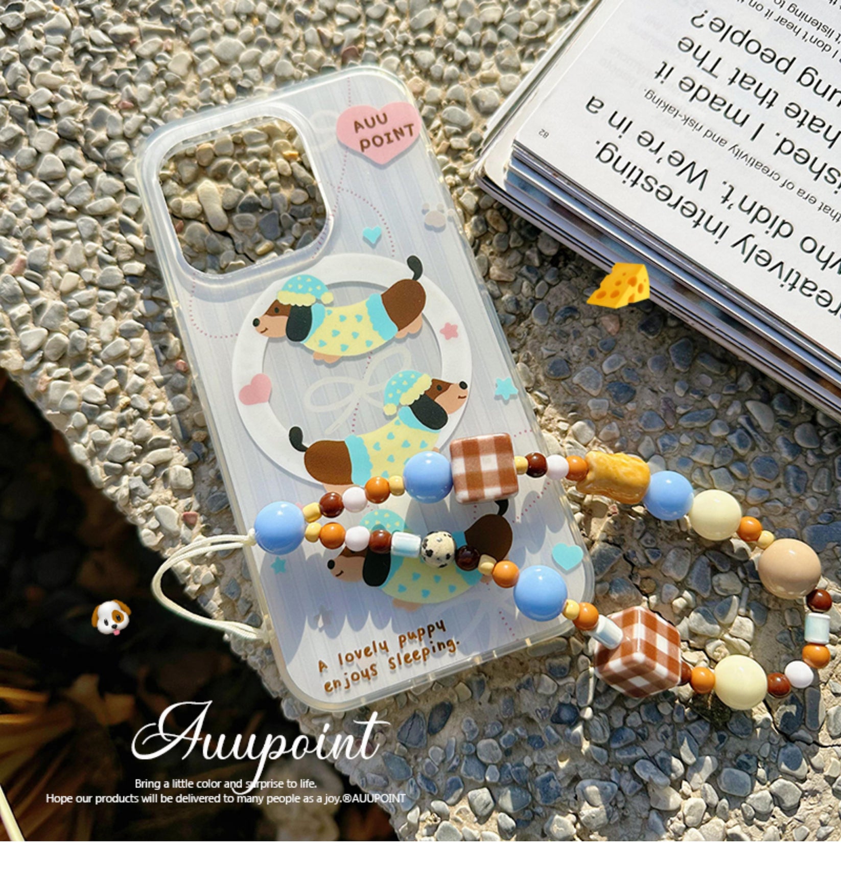 Pajamas Dachshund Phone Case with MagSafe | iPhone Accessories | Three ...