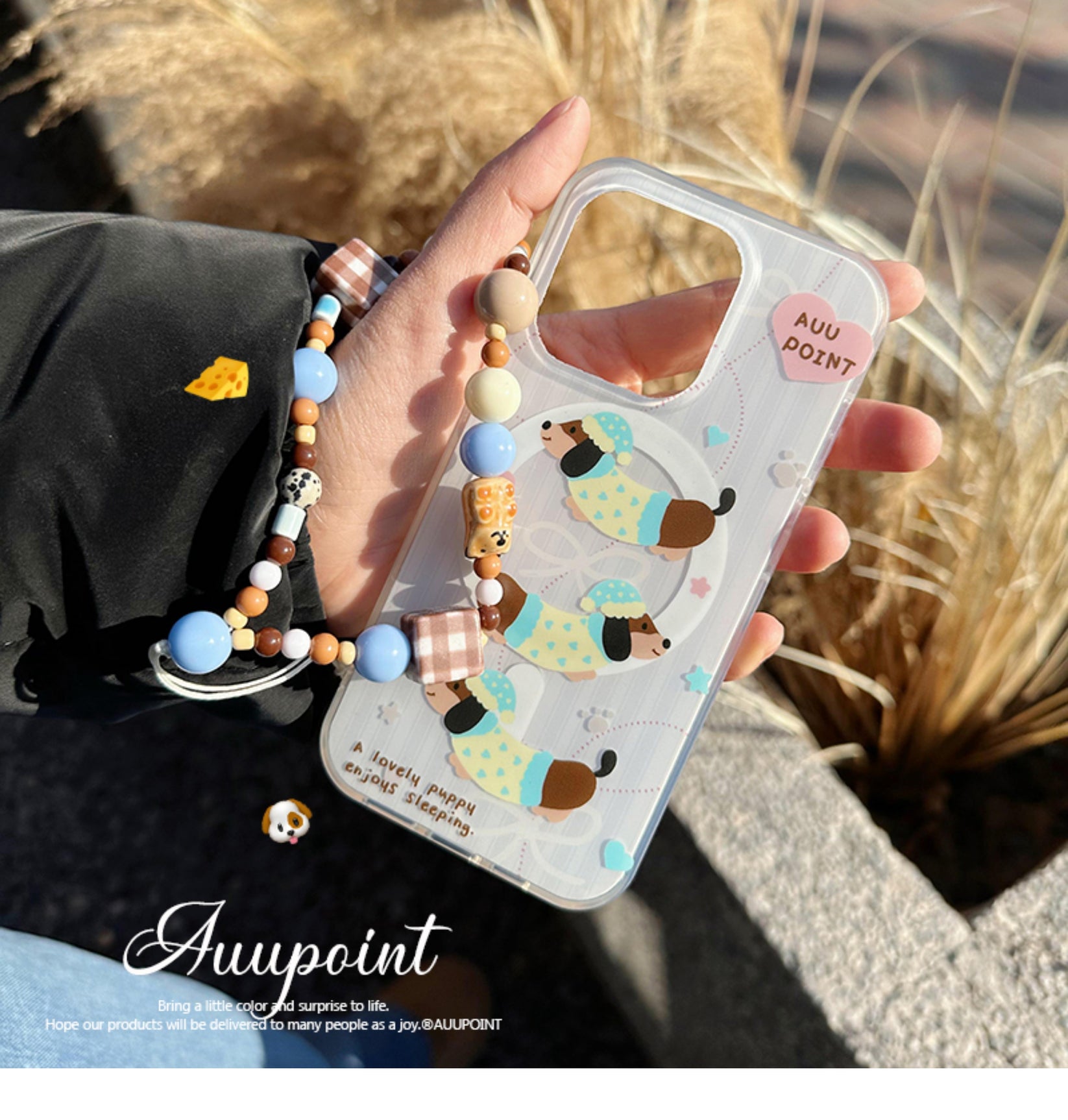 Pajamas Dachshund Phone Case with MagSafe | iPhone Accessories | Three ...