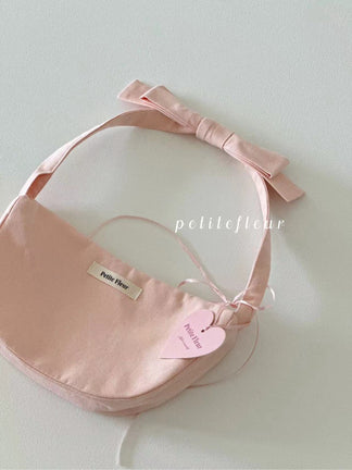 Pink Bow Shoulder Bag | Bag | Three Fleas