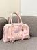 Pink Plush Crossbody Handbag | Bag | Three Fleas