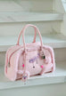 Pink Plush Crossbody Handbag | Bag | Three Fleas