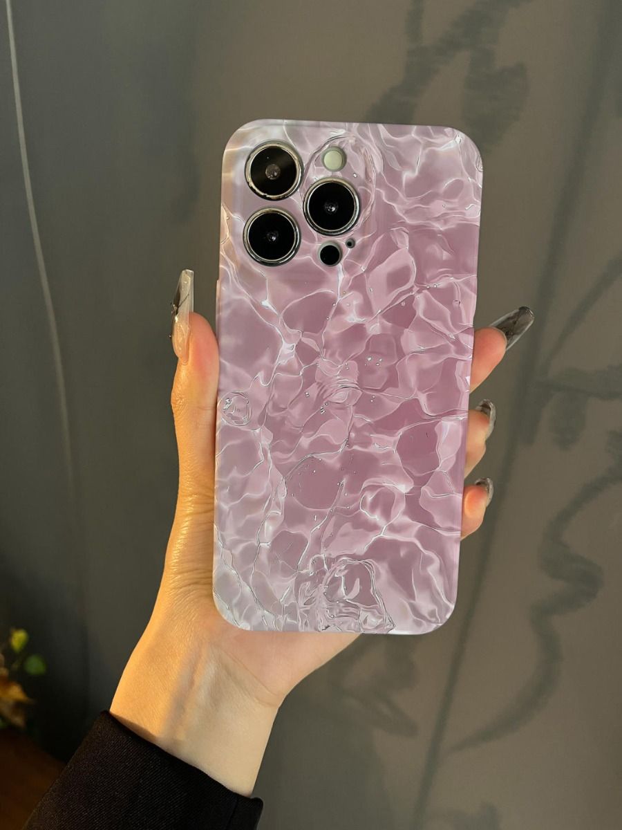 Pink Wavy Phone Case | Phone Case | Three Fleas