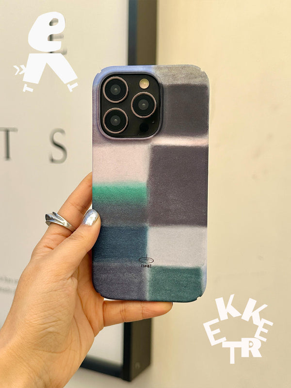 Plaid Matte Phone Case | iPhone Accessories | Three Fleas